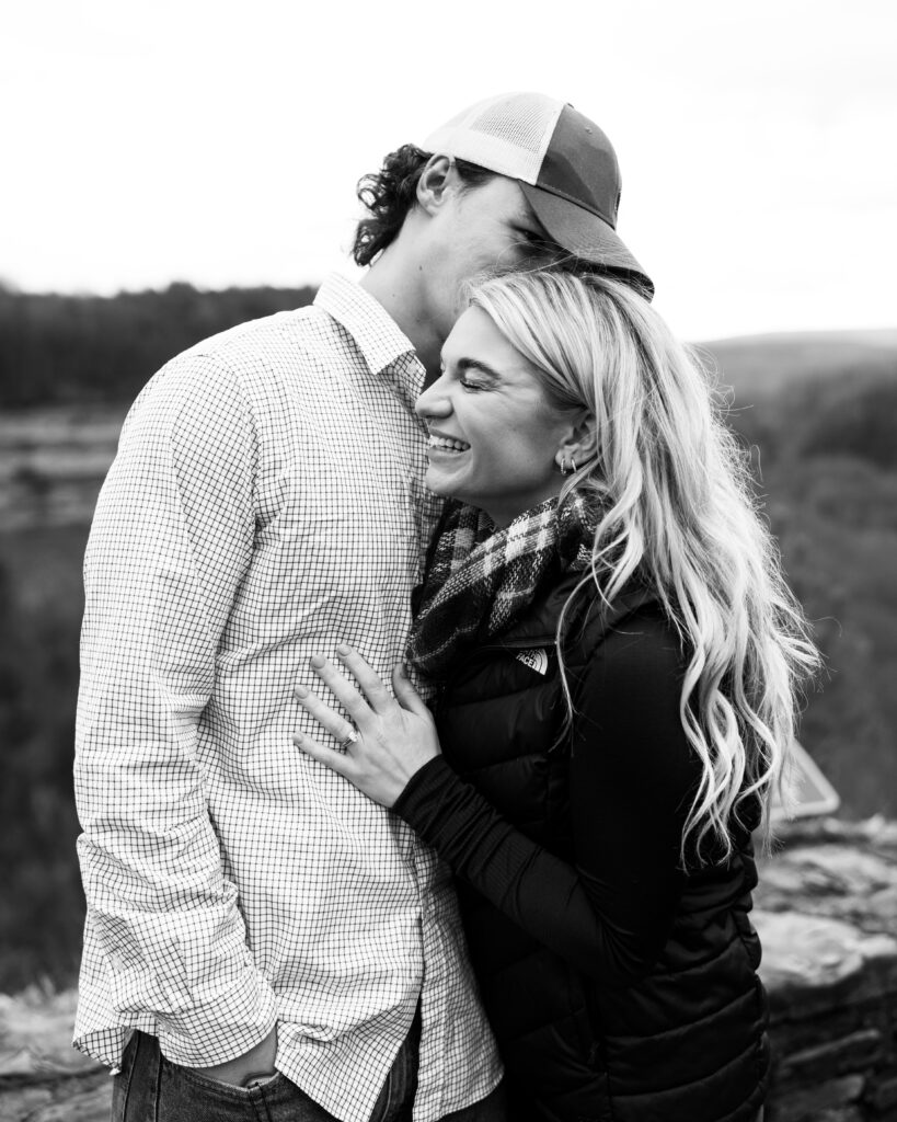 Rainy Day Engagement Session | Letchworth State Park