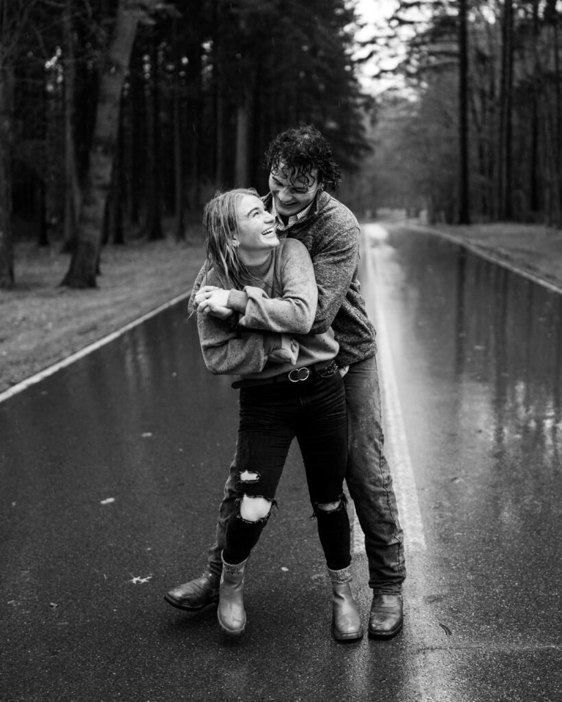 Rainy Day Engagement Session | Letchworth State Park