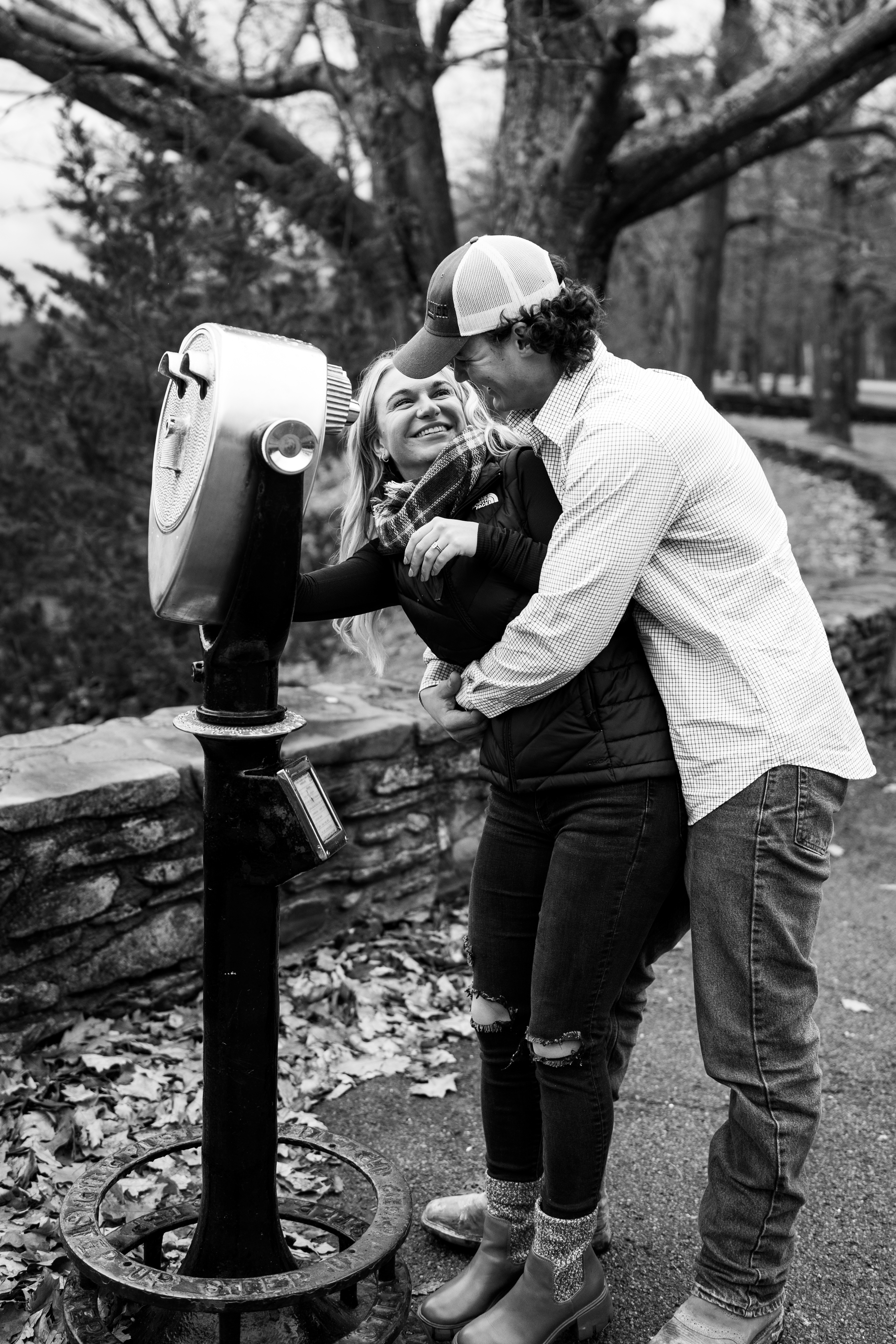 Rainy Day Engagement Session | Letchworth State Park