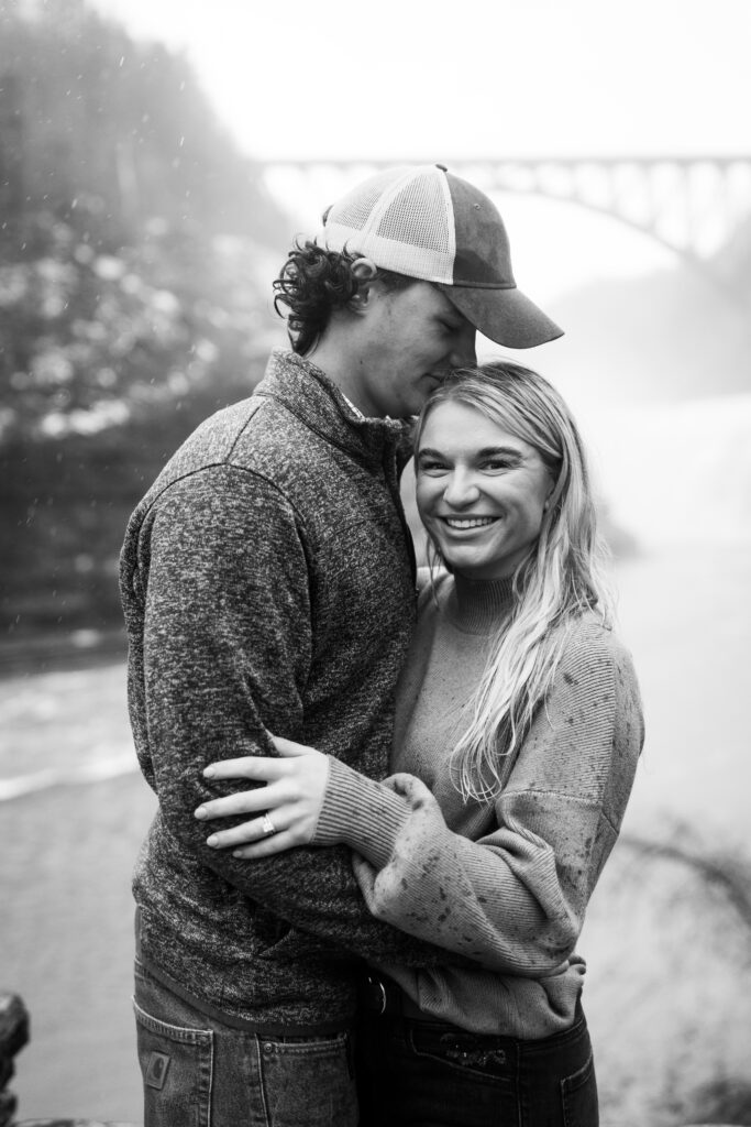 Rainy Day Engagement Session | Letchworth State Park