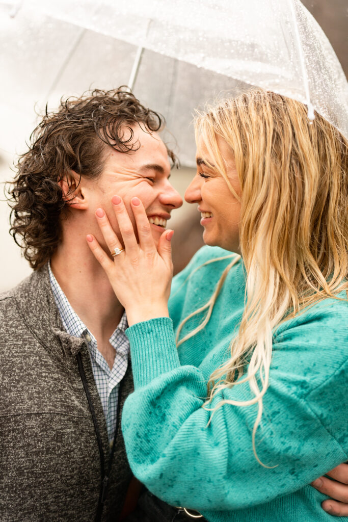 Rainy Day Engagement Session | Letchworth State Park