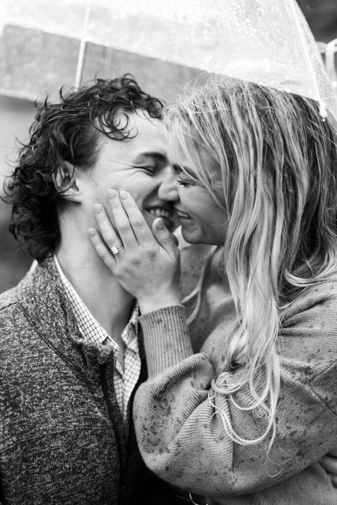 Rainy Day Engagement Session | Letchworth State Park