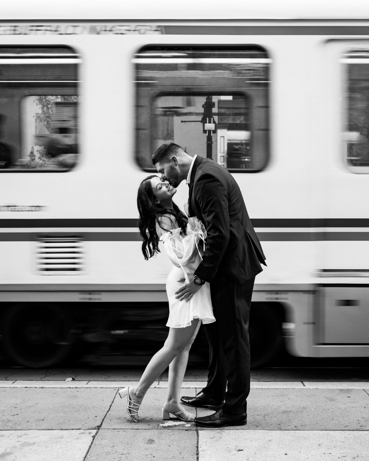 Downtown Buffalo Engagement Session | SLZ Photography