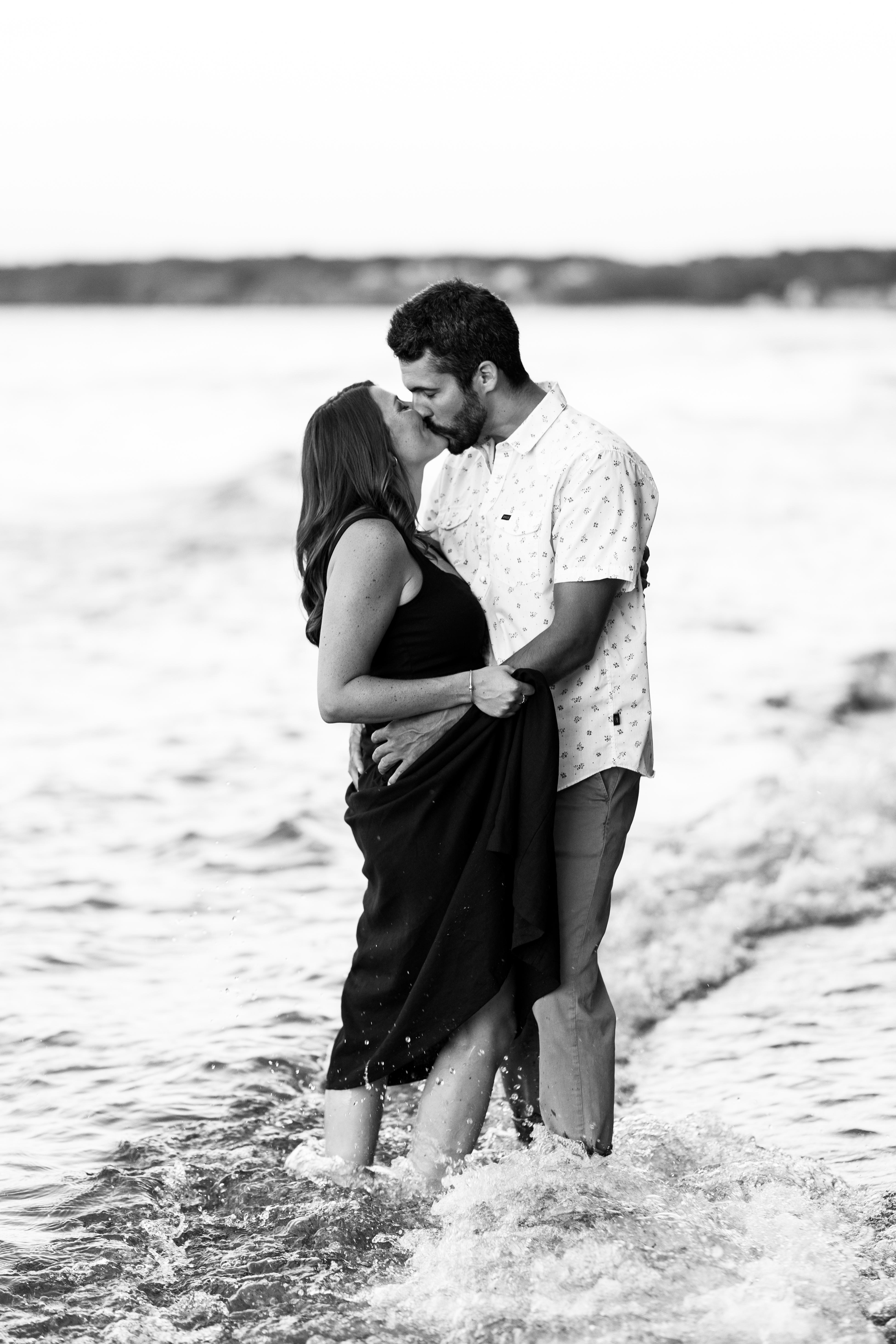 Beach Engagement Photos in Rochester, NY | Jessica & Bram