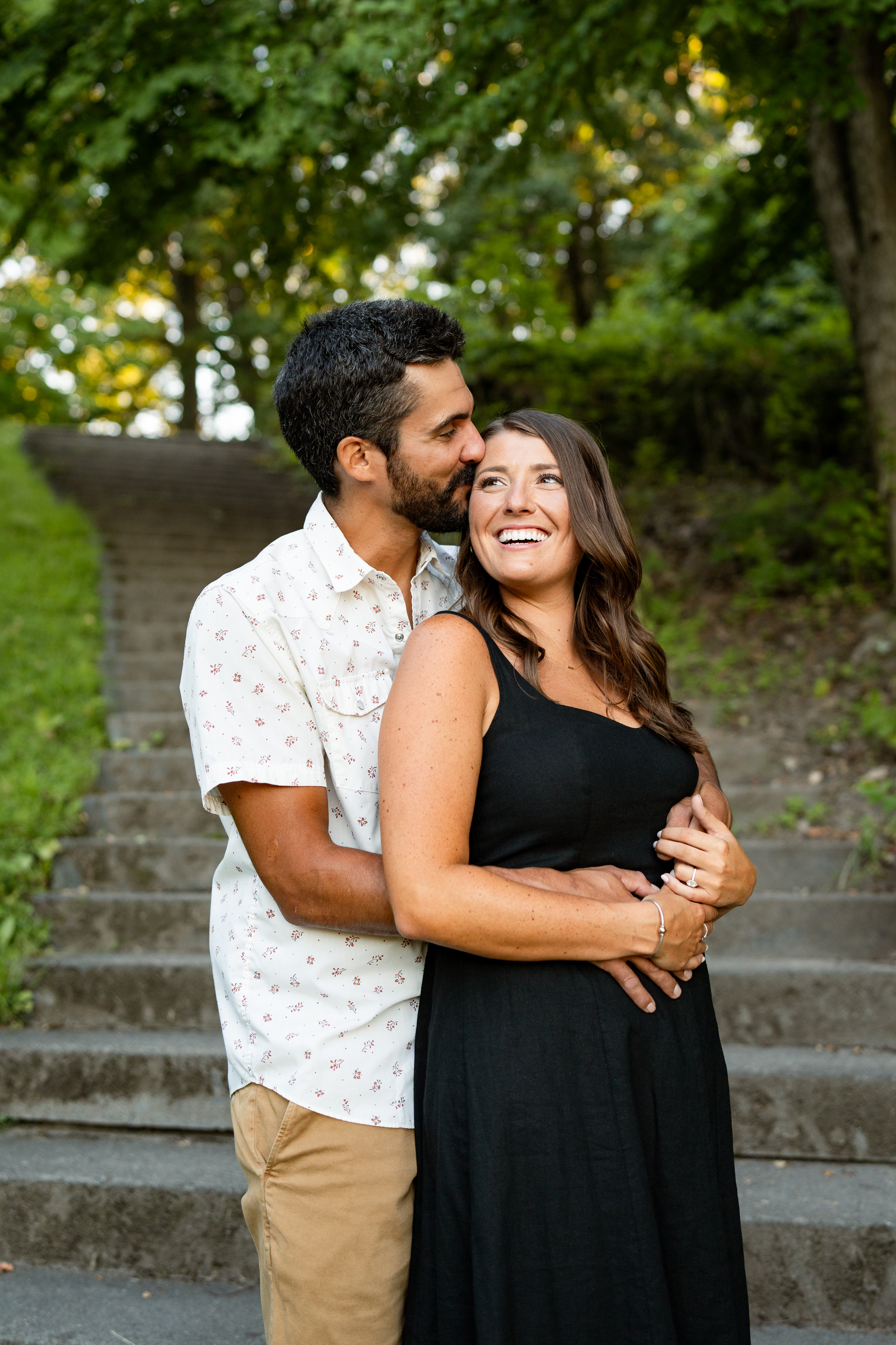 Beach Engagement Photos in Rochester, NY | Jessica & Bram